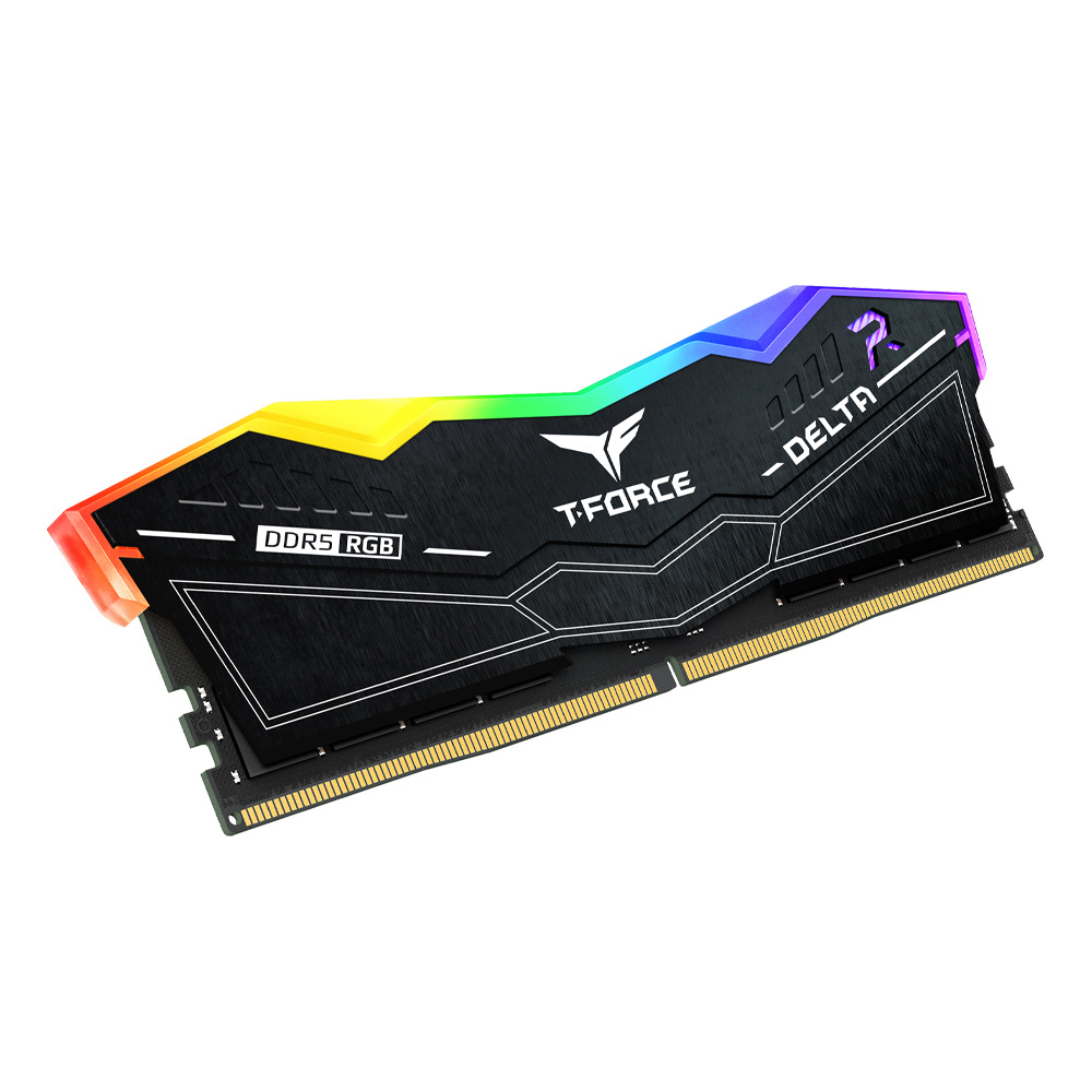 Team Group RAM, DELTA, RGB, DDR5, DESKTOP MEMORY, BLACK, teamgroup ...